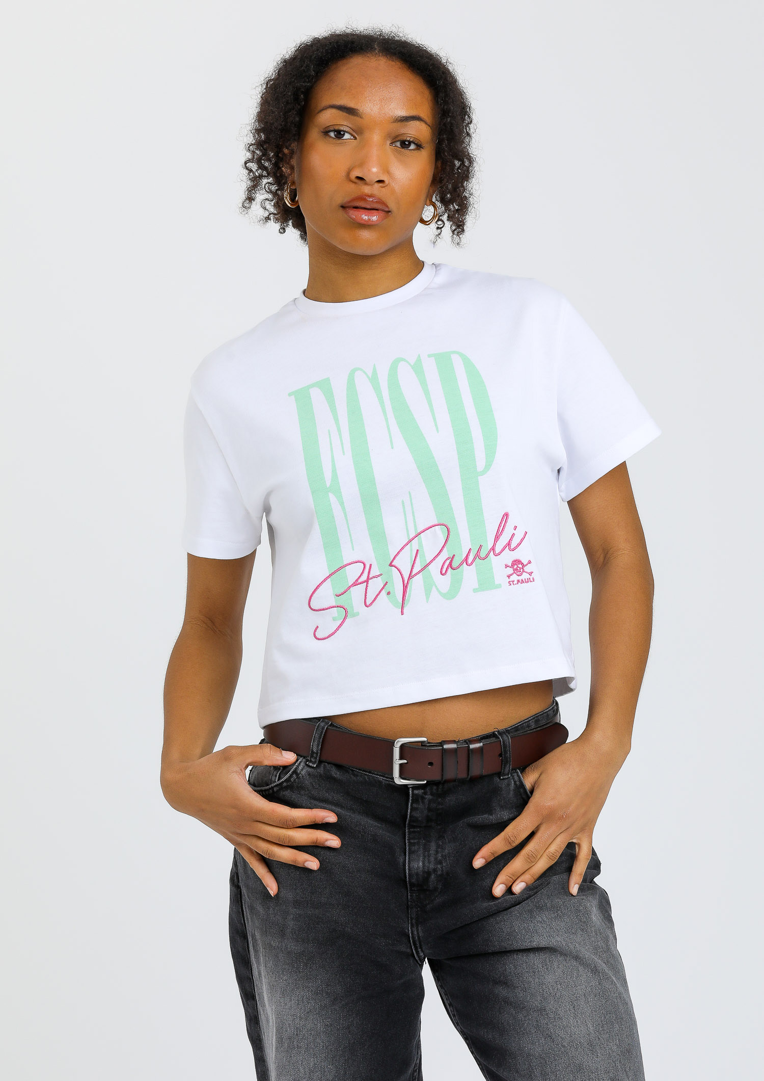 T-Shirt cropped "90´s FCSP" | XS | SP0224032-XS