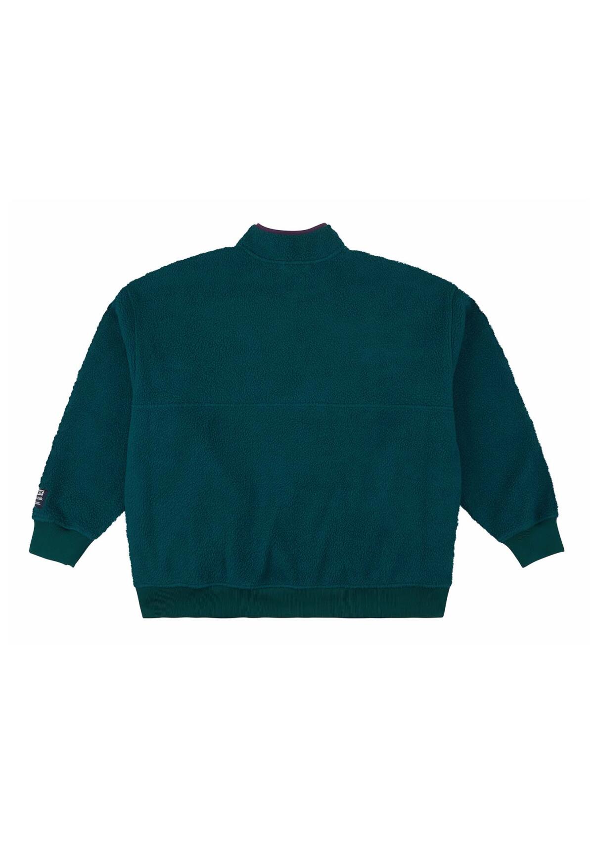 Levi's x FCSP Teddy Half Zip dark green
