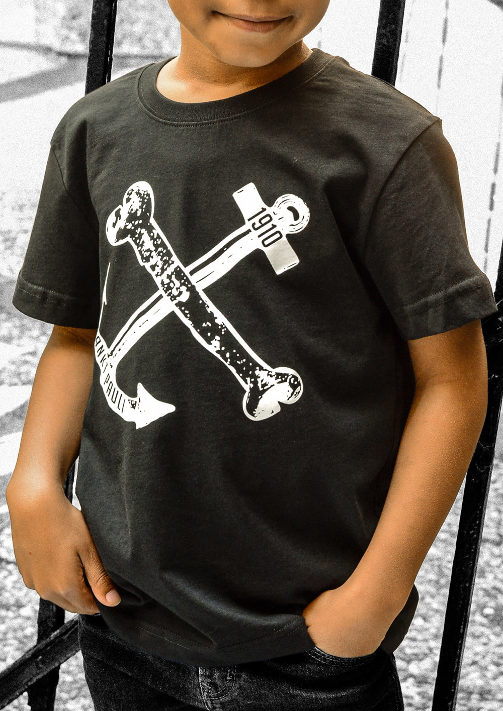 Kids T-Shirt "Anchor Black" | FC St. Pauli