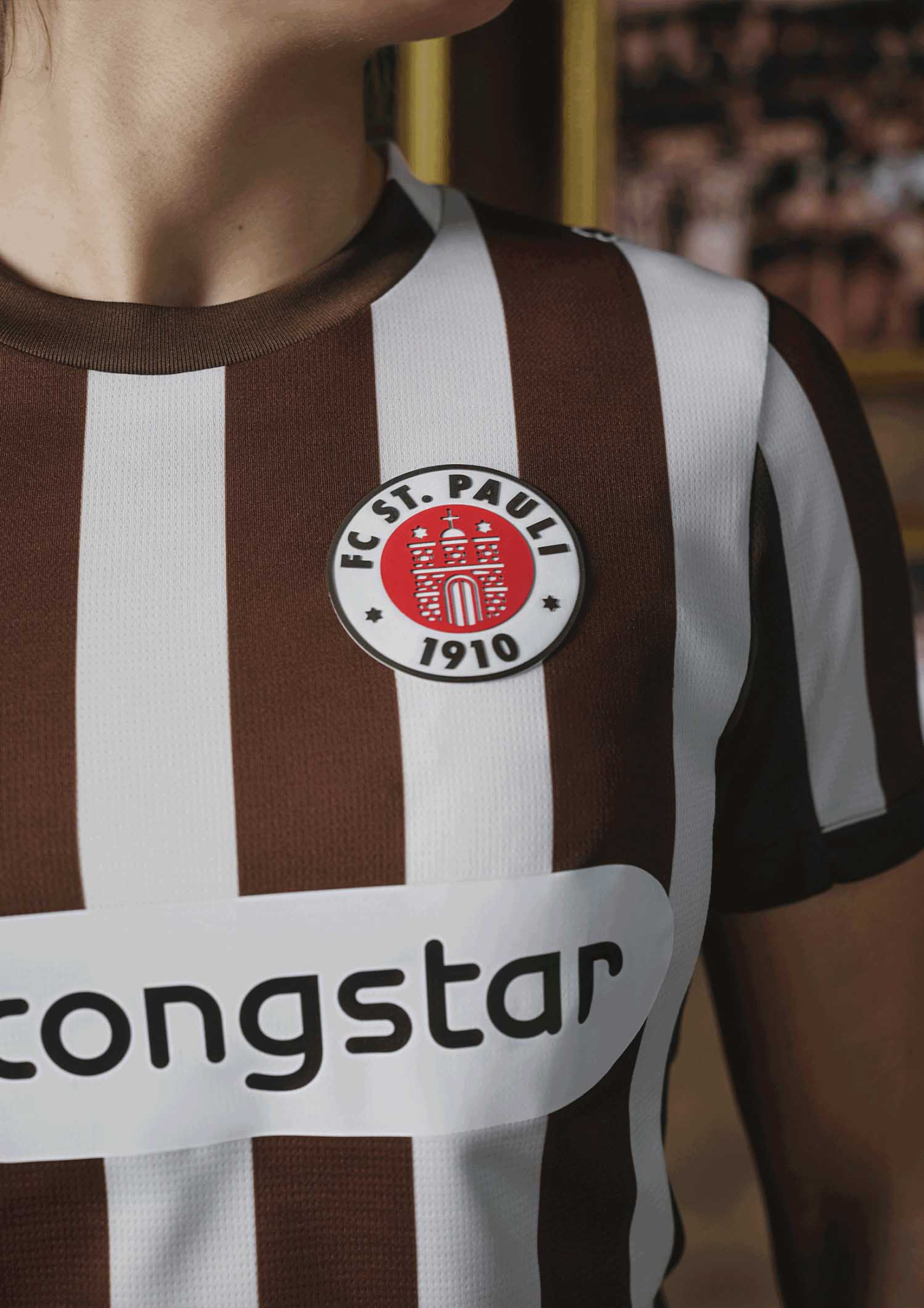Offizielles FC St. Pauli Heimtrikot tailliert 2025/26 - PUMA