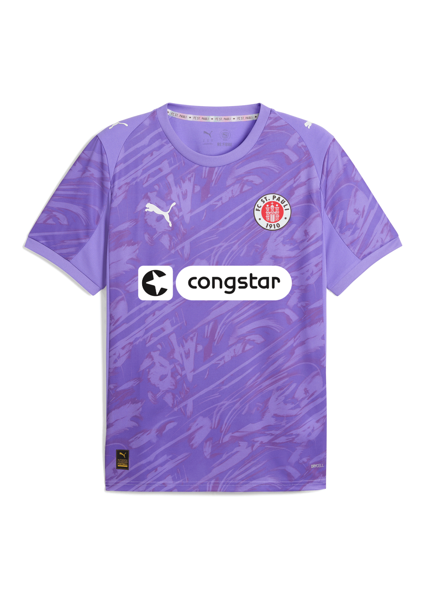Official FC St. Pauli Goalkeeper Jersey violet 2025/26 - PUMA