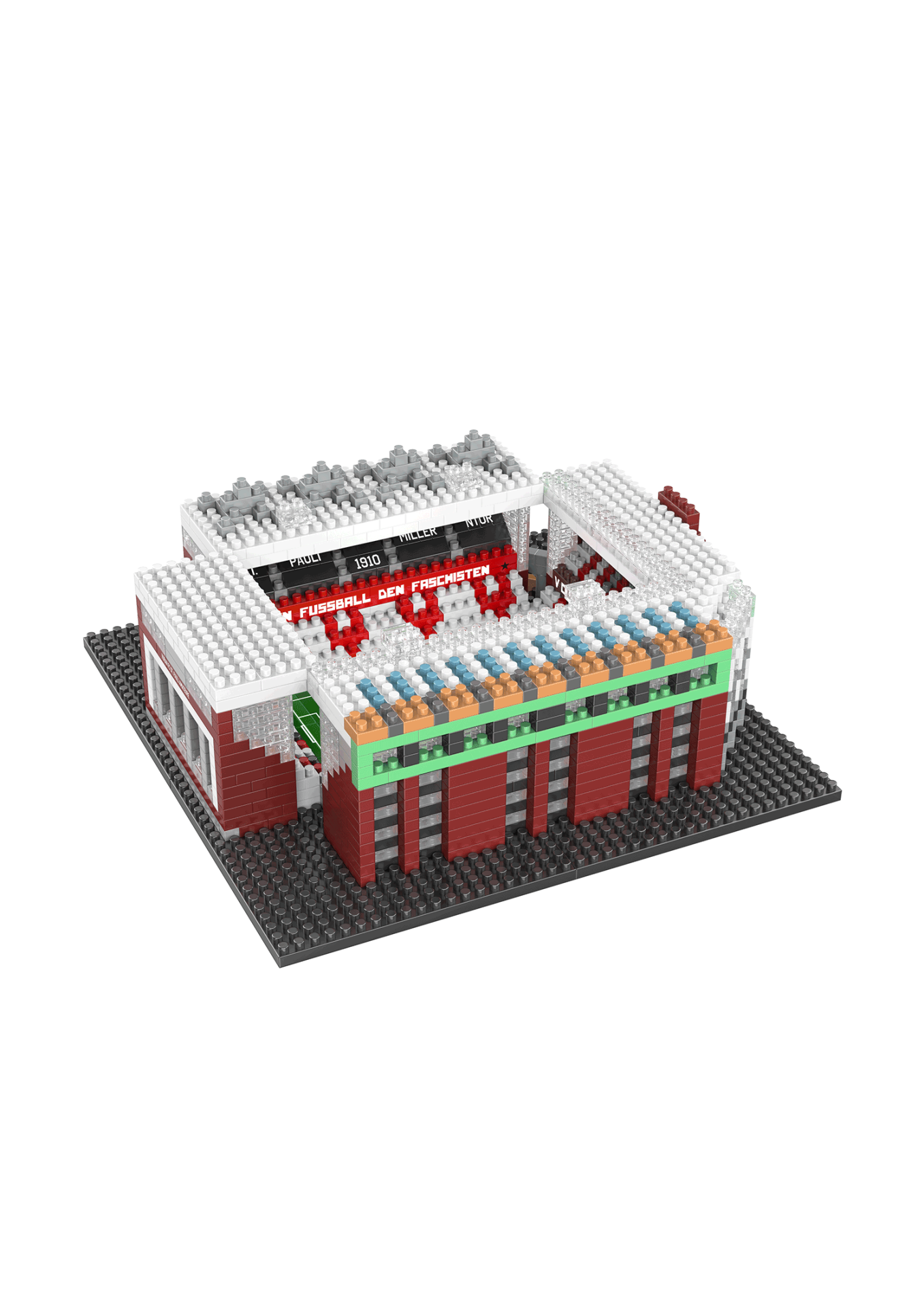FC St. Pauli Mini Stadion Bausatz BRXLZ 3D
